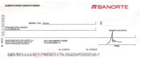 Cómo llenar un cheque Banorte [Leyenda y Endosado]